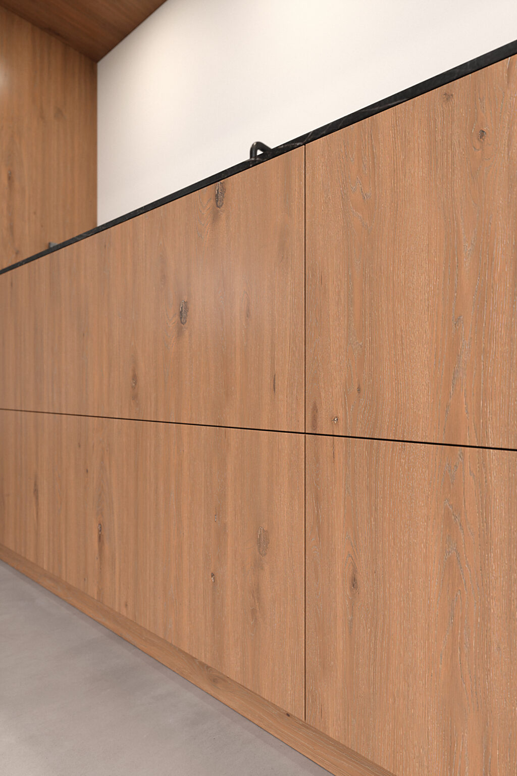 Light Oak Rustic Komgreep